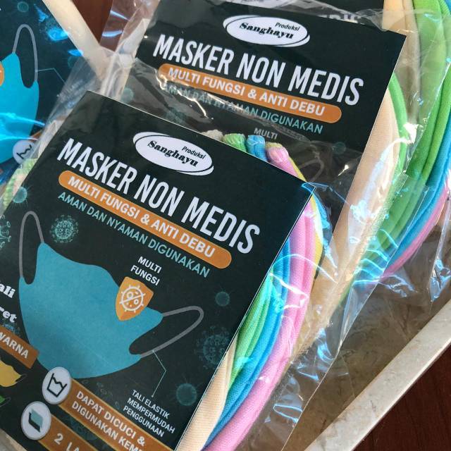 IMURA | Masker Kain Non Medis 2 lapis | Lazada Indonesia