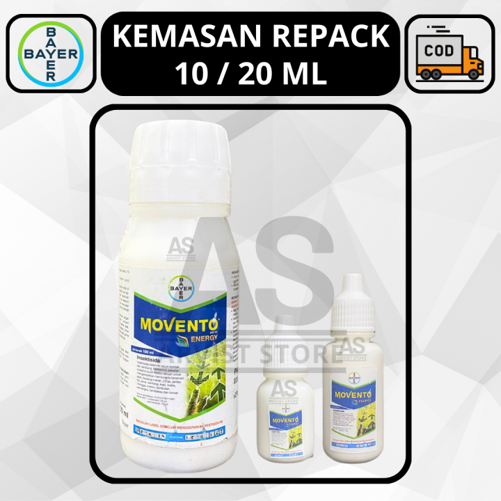 Insektisida MOVENTO ENERGY 240SC Kemasan Repack 10 / 20 ml Bahan Aktif ...