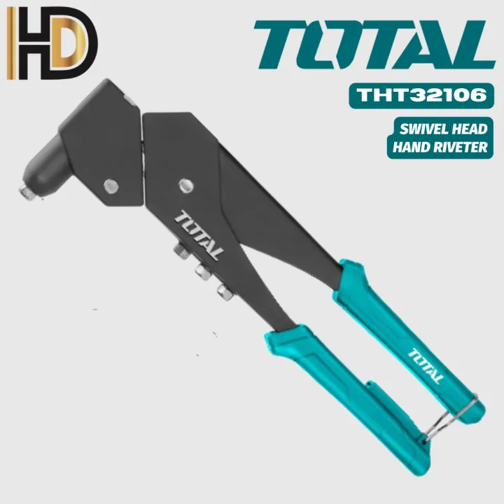 TOTAL Swivel Head Hand Riveter / TOTAL Compact Rivet Tools / Rivet Gun ...