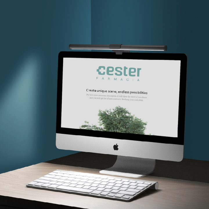 TERCELL LED Monitor light lamp Screen bar light/Main+Ambient dual light ...