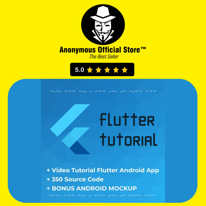 KOLEKSI 350+ SOURCE CODE + VIDEO TUTORIAL FLUTTER ANDROID APP APLIKASI PREMIUM LIFETIME | Lazada ...