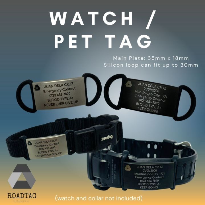 WATCH / PET TAG | ROADTAG | Lazada PH