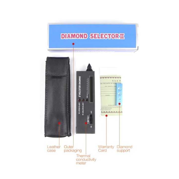 Crystal Tester Tool Thermal Conductivity Meter Drill Pen Hardness ...