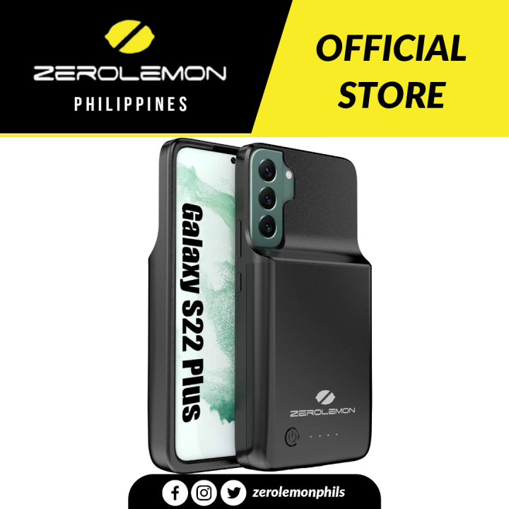 ZEROLEMON Galaxy S22 Plus 8000mAh Battery Case | Lazada PH