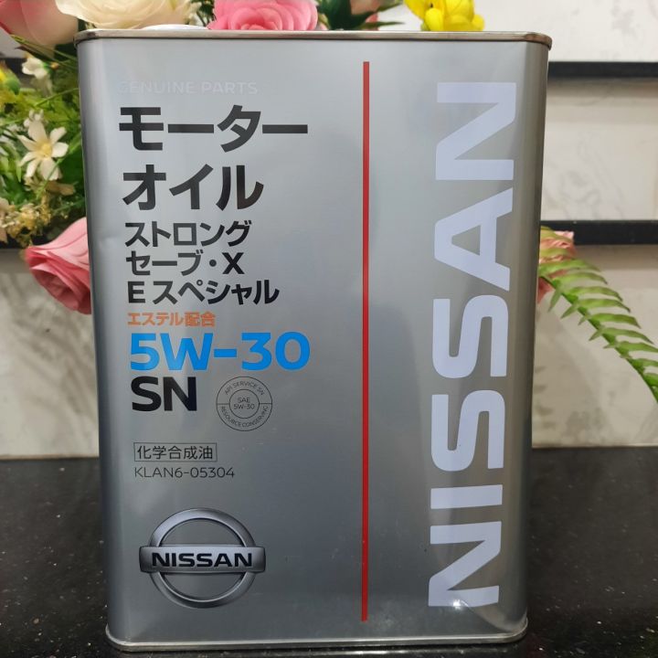 Dầu ( Nhớt) động cơ ô tô 5W-30 NISSAN CHÍNH HÃNG [KLAN6-05304] | Lazada.vn