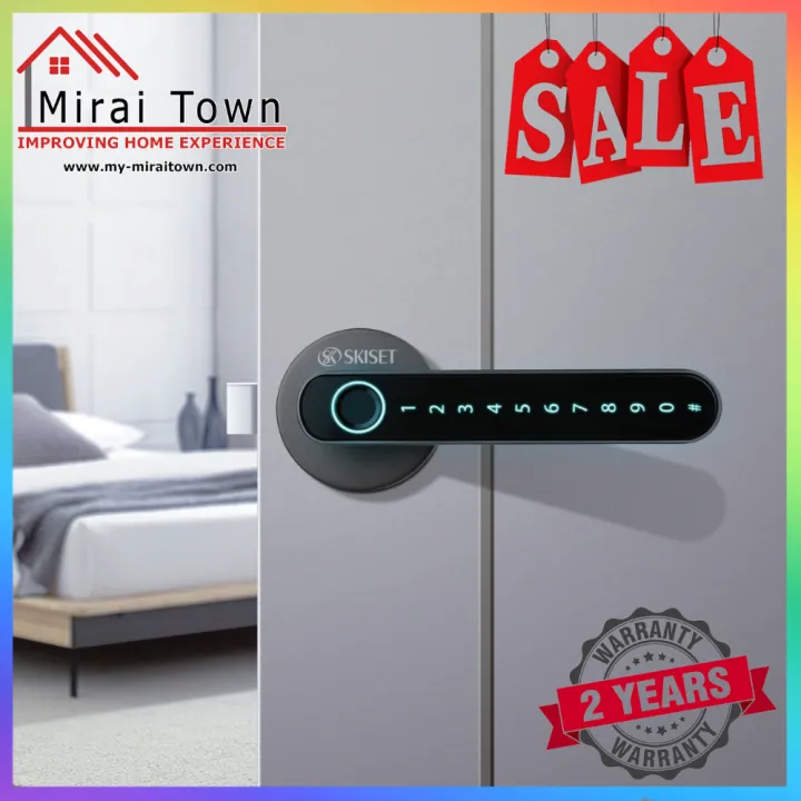 SKISET Smart Digital Lock V-9 | Lazada