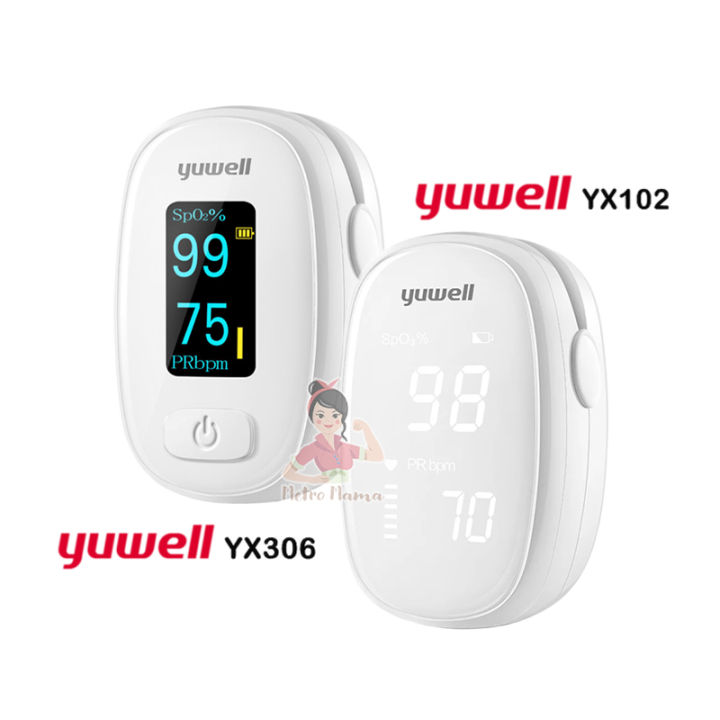 Oximeter Yuwell YX306 Alat Ukur Kadar Oksigen Oksimeter | Lazada Indonesia