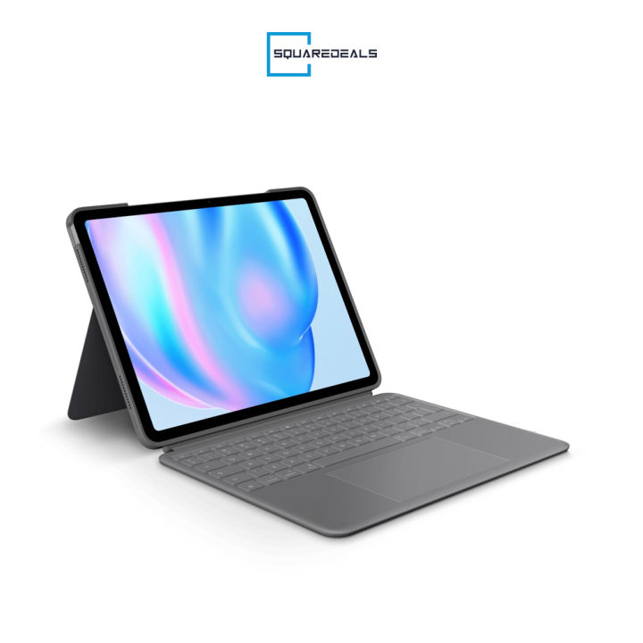 Logitech Combo Touch Backlit Keyboard Case iiPad Air 11 inch M2 M3 Sand ... Logitech Combo Touch Backlit Keyboard Case iiPad Air 11 inch M2 M3 Sand ...
