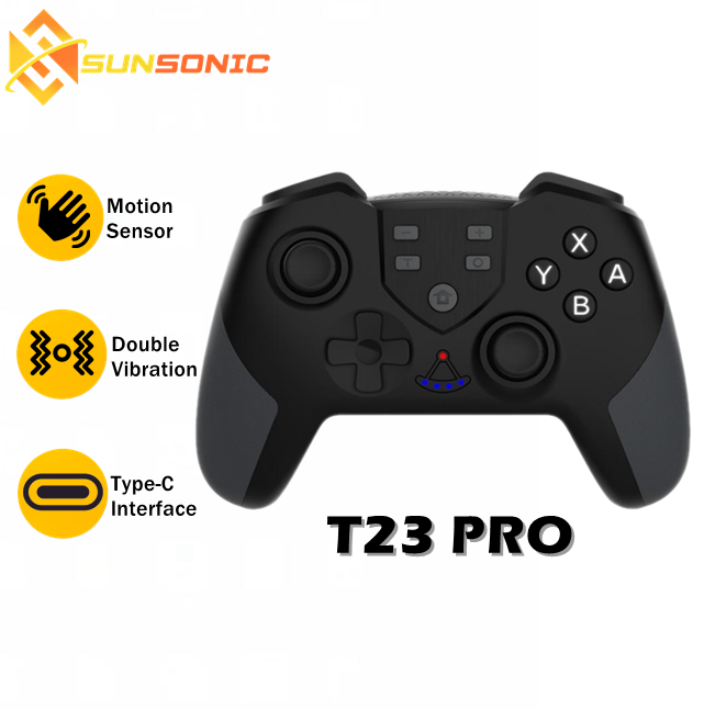 T23 Pro UPGRADED Version Wireless Bluetooth Gamepad Controller with ...