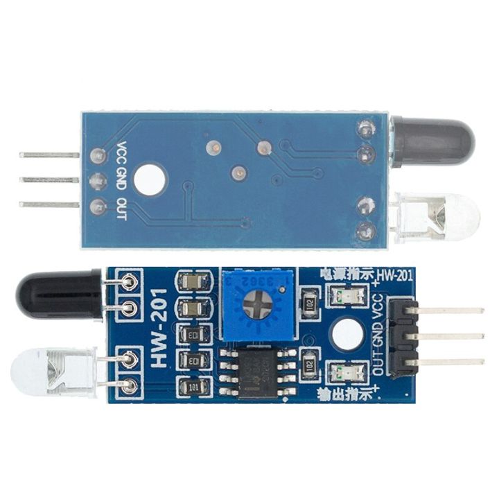Ir Infrared Obstacle Avoidance Sensor Module For Arduino Smart Car Robot 3 Wire Reflective
