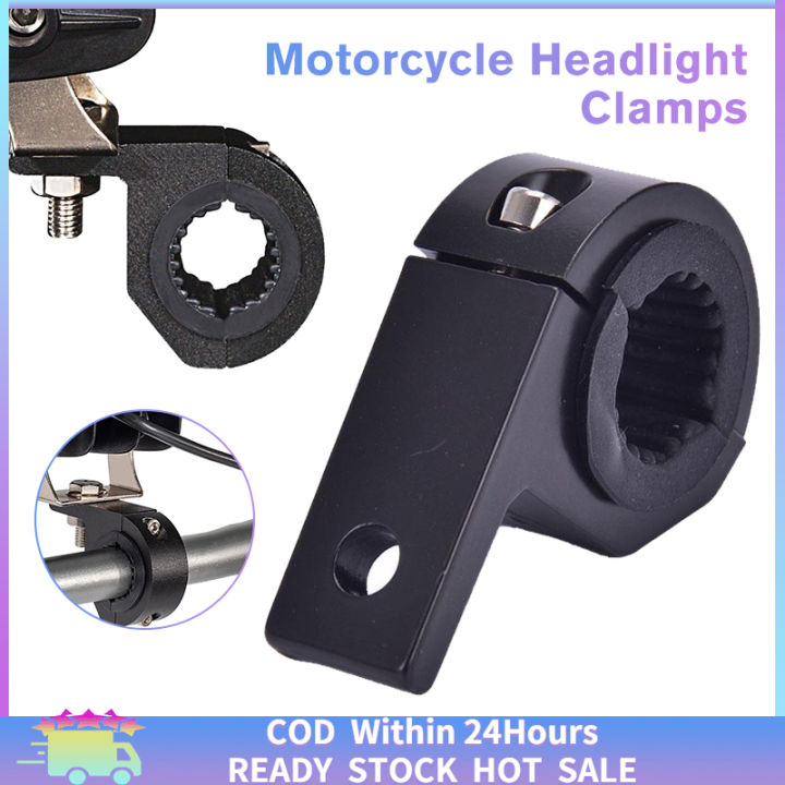 [Fast Delivery] Motorcycle LED Headlight Clamps Brackets Tube Clamp Kit ...