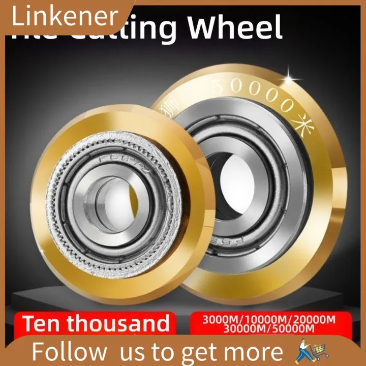 LINKENER With Bolt Lock Nut Tile Cutter Wheel Alloy Carbide 22MM Tile ...