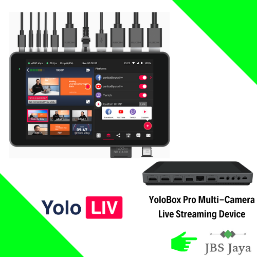 (PRE-ORDER) YoloBox Pro Portable Multi-Camera Live Streaming Device | Lazada