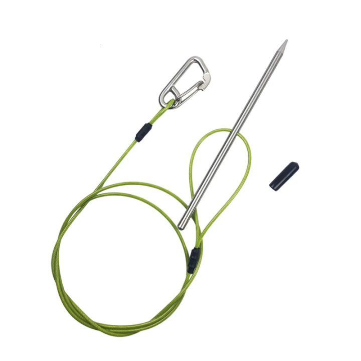 Fish Stringer Stainless Cable Fishing Big Game Fish Hook Stringer Fish ...
