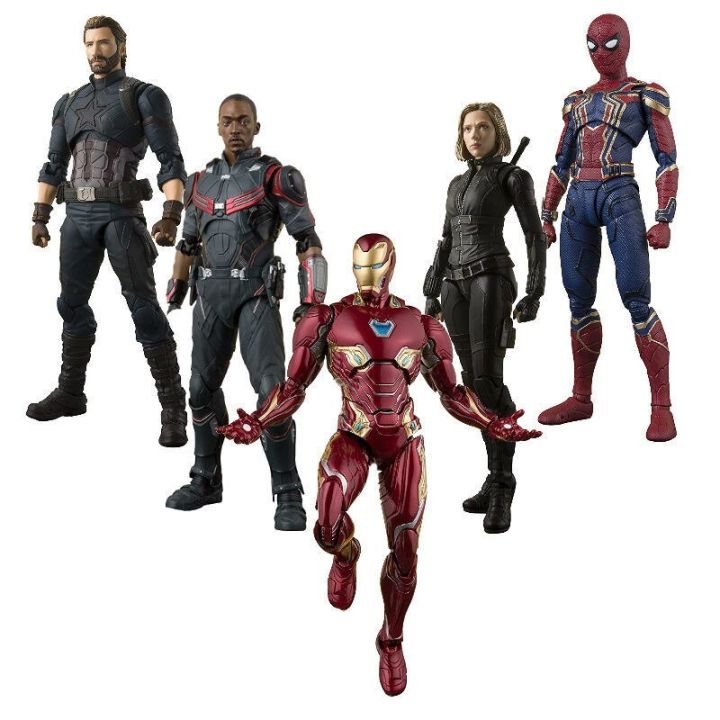 Figma Vingadores Figma 217 Iron Man Mark 7 From Avengers Marvel Max