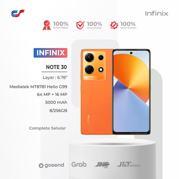 Infinix Note 30 8/256GB - Mediatek MT8781 Helio G99 5000 mAh | Lazada ...