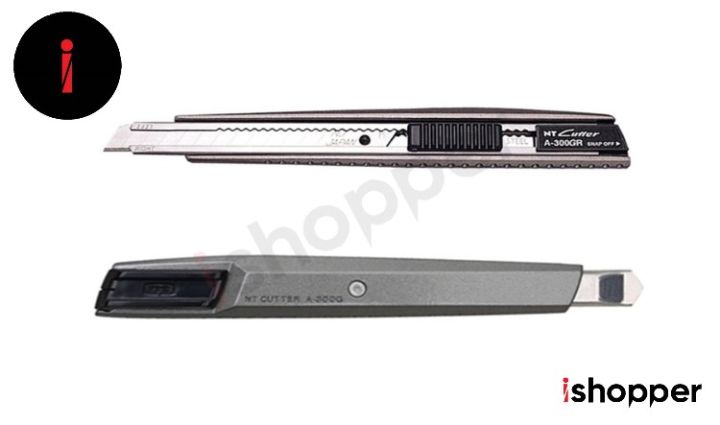 NT Cutter A-300GRP Aluminium Diecast Grip & NT Cutter A-300P | Lazada