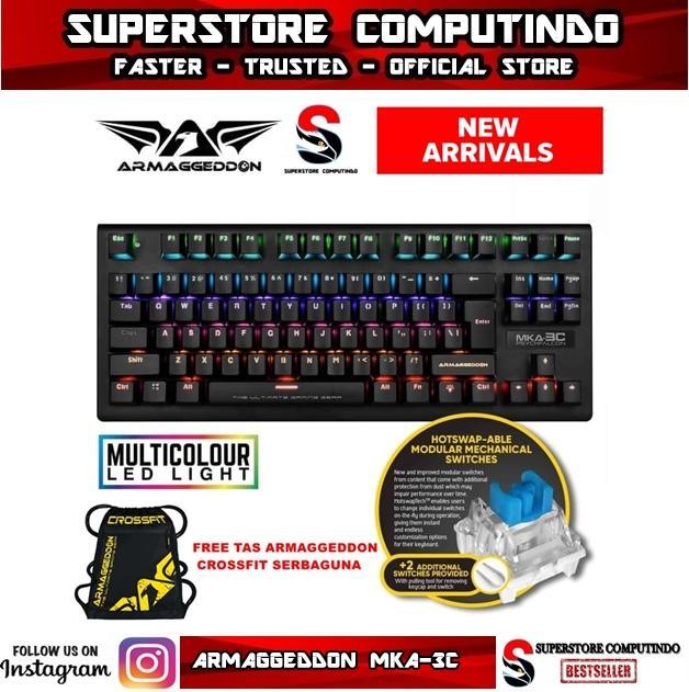 Armaggeddon MKA-3C PsychFalcon (2019) New Mechanical Keyboard | Lazada ...