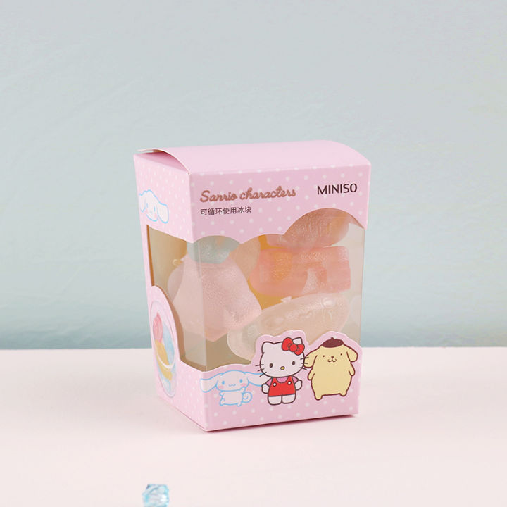 Miniso Sanrio can recycle ice cubes, cute and cute, Cinnamoroll 12-pack ...