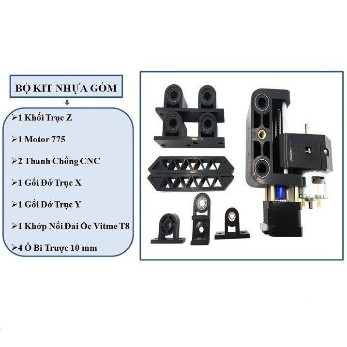 Bộ Kit Nhựa Máy Cắt CNC trục Z 3018/2418/1610 | Lazada.vn