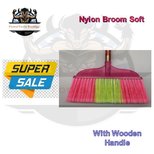 NYLON BROOM SOFT WITH HANDLE | Lazada Singapore