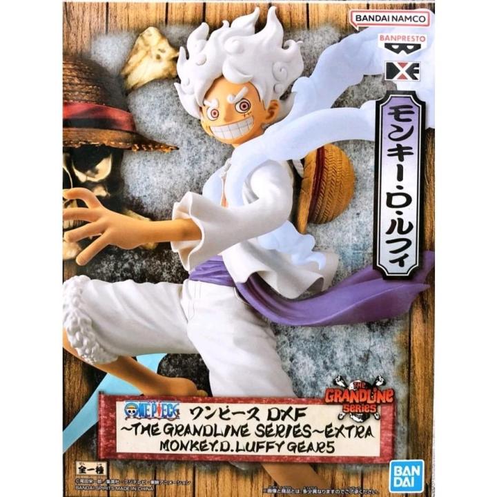 One Piece Monkey D. Luffy DXF Figure The Grandline Series Extra Gear 5 ...