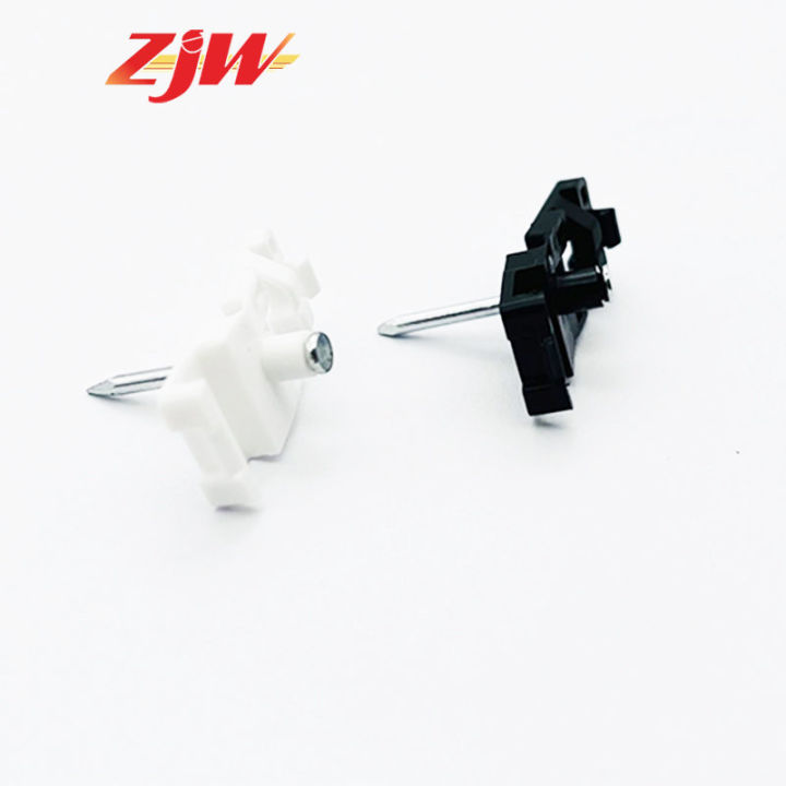 ZJW 5pcs Fiber Clip Fiber Optic Drop Wire Cable Clip with Single ...