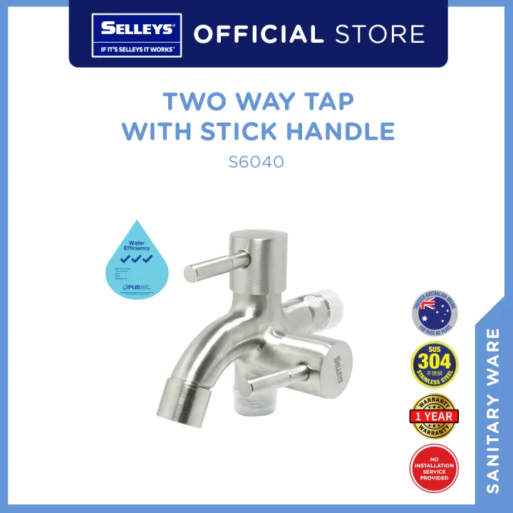 Two Way Tap With Stick Handle (S6040) | Lazada Singapore