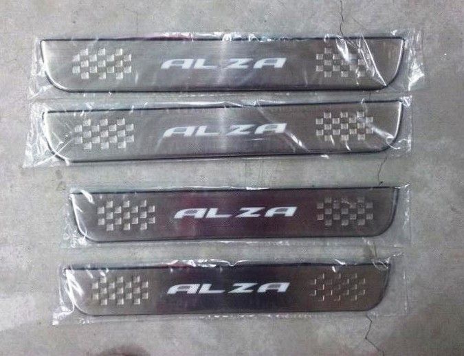 PERODUA ATIVA ALZA AXIA BEZZA MYVI STAINLESS STEEL LED SIDE STEP SIDE ...