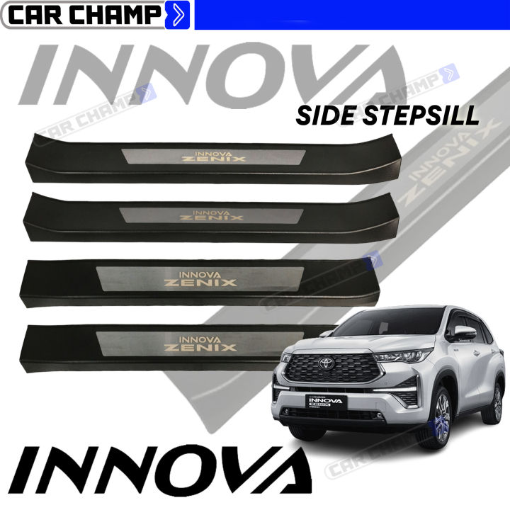 Toyota Innova Zenix 2023 to 2026 Side Stepsill In and Out Door Step ...