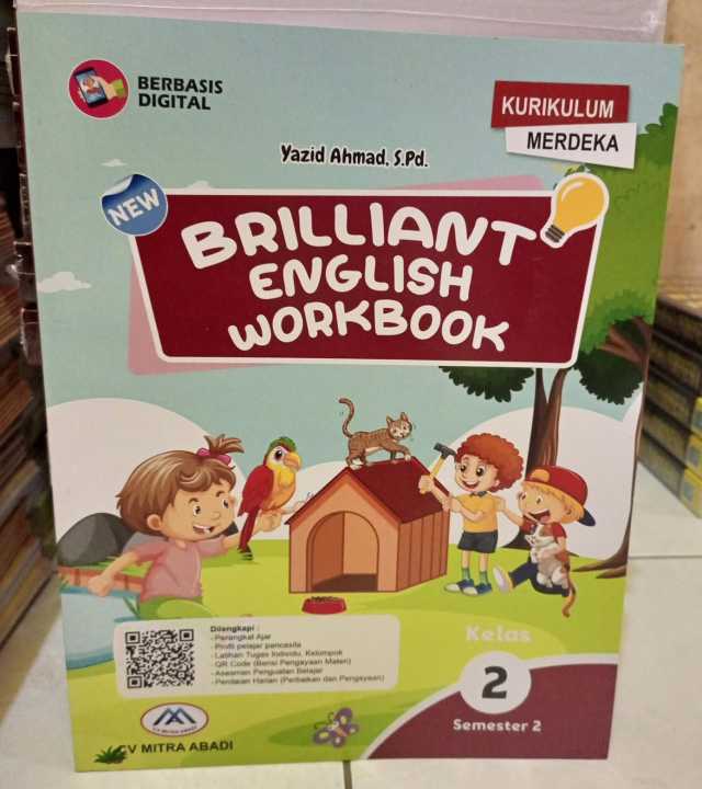 BRILLIANT ENGLISH WORKBOOK KELAS 2 SEMESTER 2 - KURIKULUM MERDEKA | Lazada Indonesia