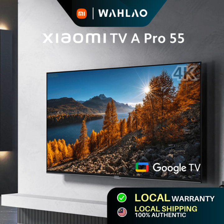 Local warranty Xiaomi Mi TV 55" Series A / EA / Q2 Smart Android TV Built-In Mi MIUI OS Wi-Fi 4K ...