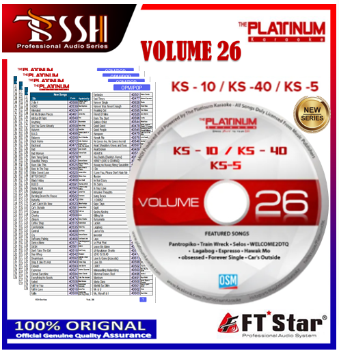Platinum KS-5 Junior Lite CD: Volume 26 Updated 2024 | Lazada PH