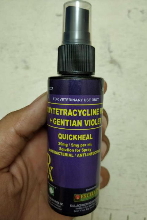 QUICKHEAL SPRAY - GENTIAN VIOLET - WOUND SPRAY - 50 ml - EXCELLENCE ...