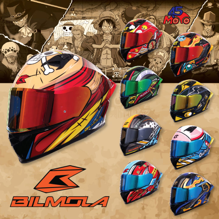**Limited Edition หมวกกันน็อค Bilmola One Piece | Lazada.co.th