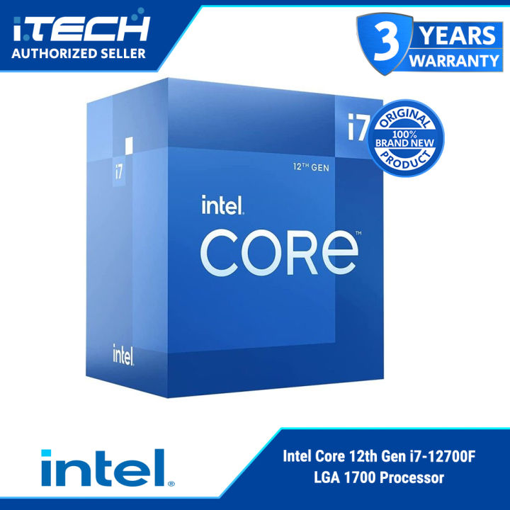 Intel Core 12th Gen i7-12700F LGA 1700 Processor | Lazada PH