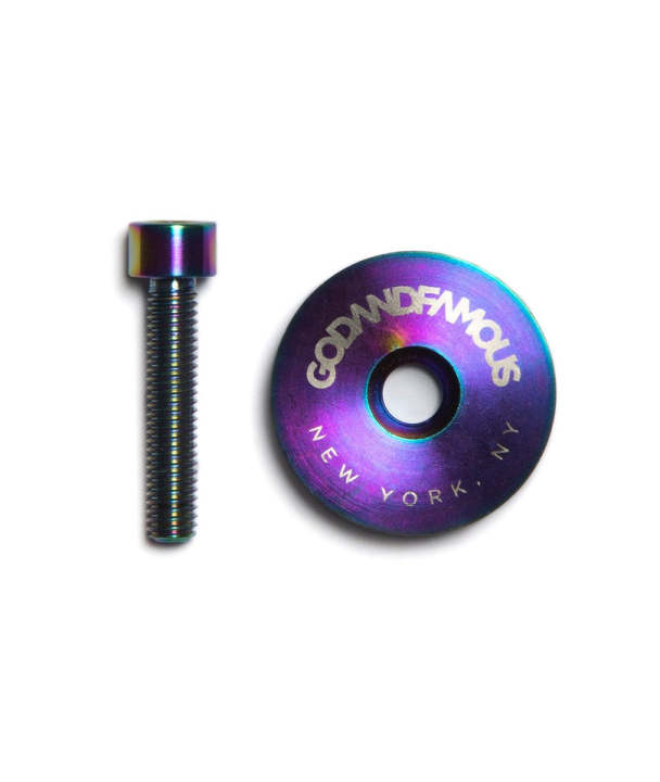 God & Famous Team Titanium Top Cap - Oil Slick | Lazada PH