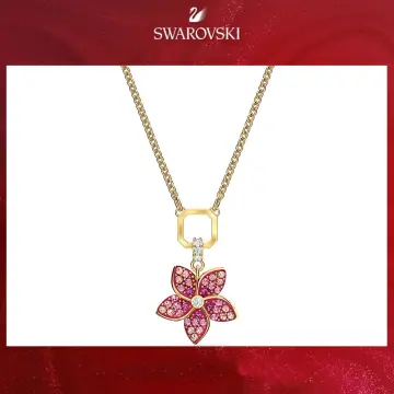 Swarovski Tropical Flower Necklace Best Price in Singapore Sep 2024 Lazada