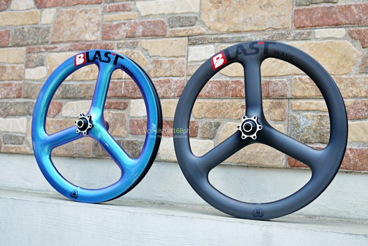 CS168ph Blast Wave 16" (349) Disc Brake TriSpoke Carbon Wheelset ...