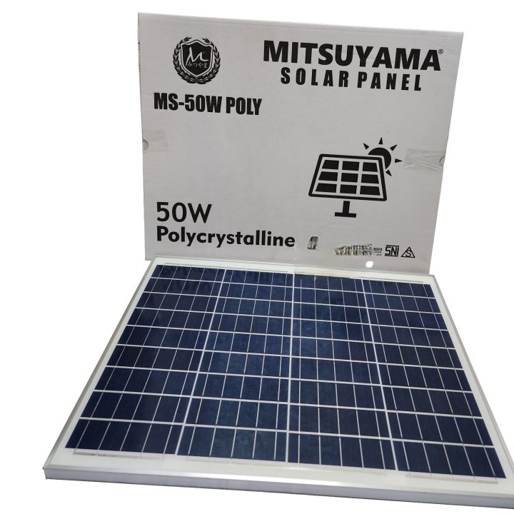 SOLAR PANEL 50wp POLY CRYSTALLINE SOLAR CELL PANEL SURYA 50 WATT POLY ...