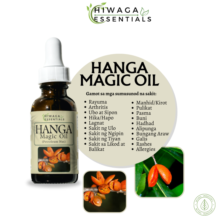 [Hiwaga] ORIGINAL HANGA MAGIC OIL 15ml | GAMOT SA RAYUMA | ARTHRITIS ...