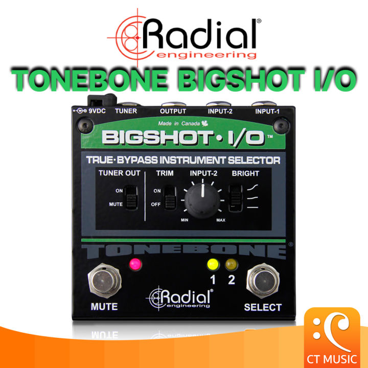 Radial Tonebone BigShot I/O เอฟเฟคกีตาร์ | Lazada.co.th