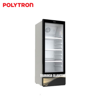 SHOWCASE POLYTRON SCN 147 KAPASITAS 140 LITER DISPLAY COOLER 3 RAK ...