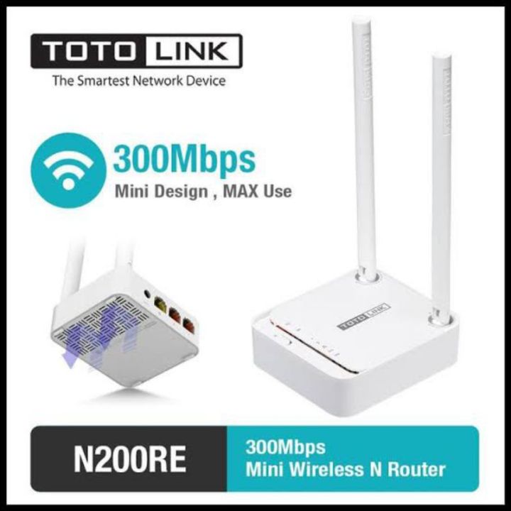 Totolink N200RE V5 Versi 5 Versi5 Router Wireless WiFi 2 Antena M | Lazada Indonesia