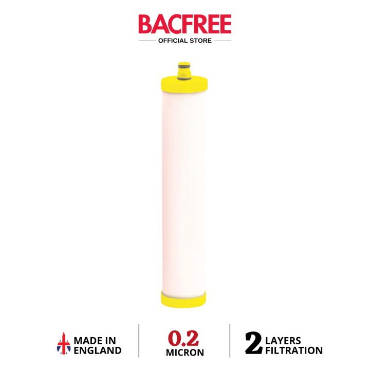BACFREE MultiTech Premium Micro-ceramic Water Purifier/Filter Cartridge ...