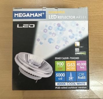 (ล้างสต็อก) หลอดไฟ AR111 12V 13W Megaman หรี่ไฟได้ | Lazada.co.th