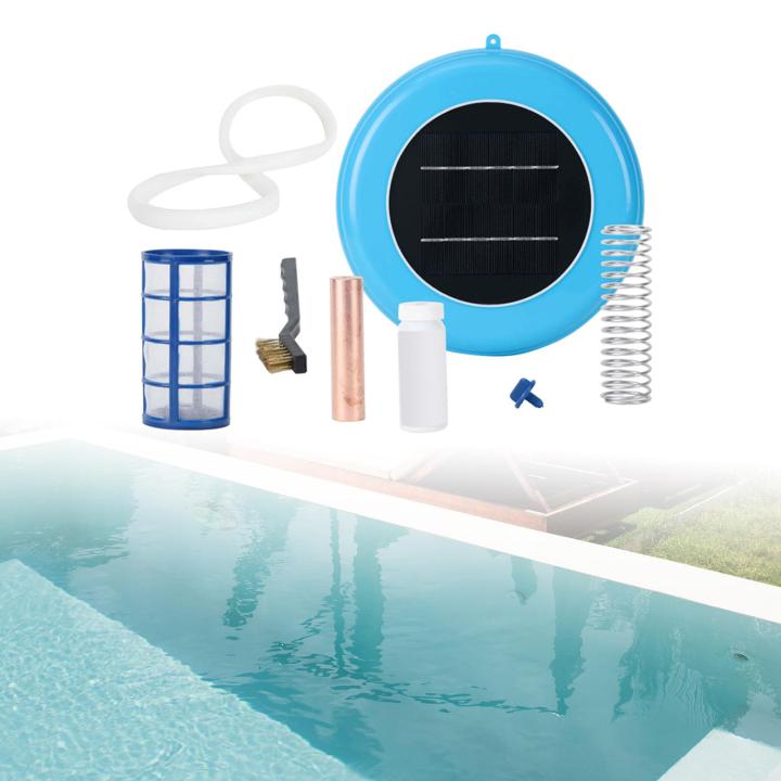 Solar Powered Pool Ionizer Reduces Chlorine Durable Water Purifier ...