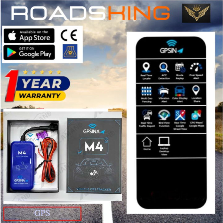 GPSINA M2 M4 CAR 12V 24V GPS TRACKER / CAR GPS / VAN BUS GPS VEHICLE ...