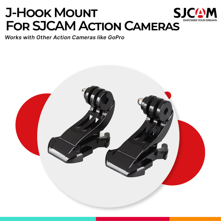 J Hook Buckle Mount for GoPro SJCAM and Other Action Cameras | Lazada PH