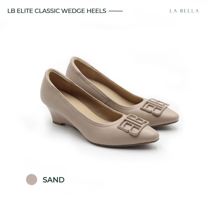 La Bella รุ่น Lb Elite Classic Wedge Heels Sand Th
